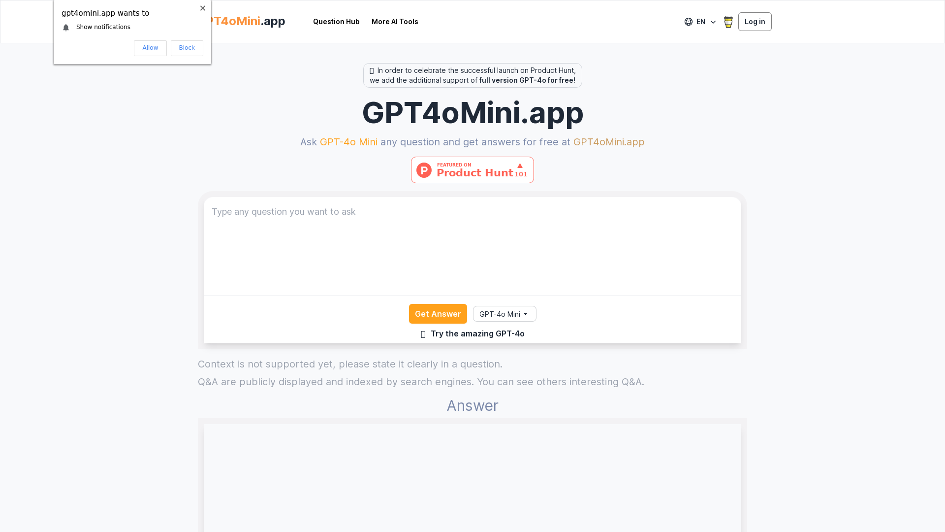 GPT4oMini.app | MagicBox.tools