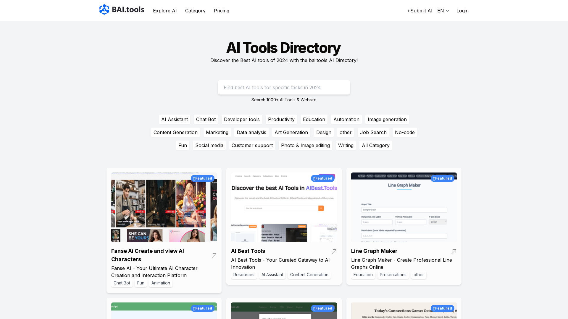 Best AI Tools Directory | MagicBox.tools
