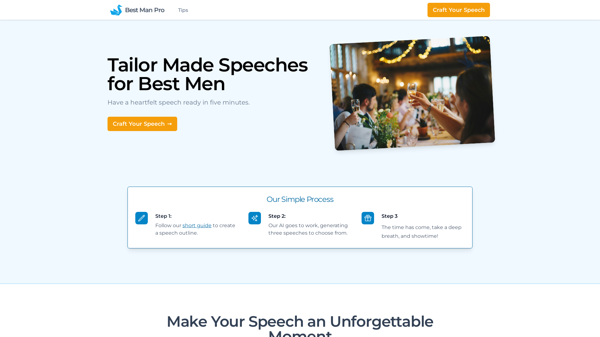 Memorable Best Man Speeches | MagicBox.tools