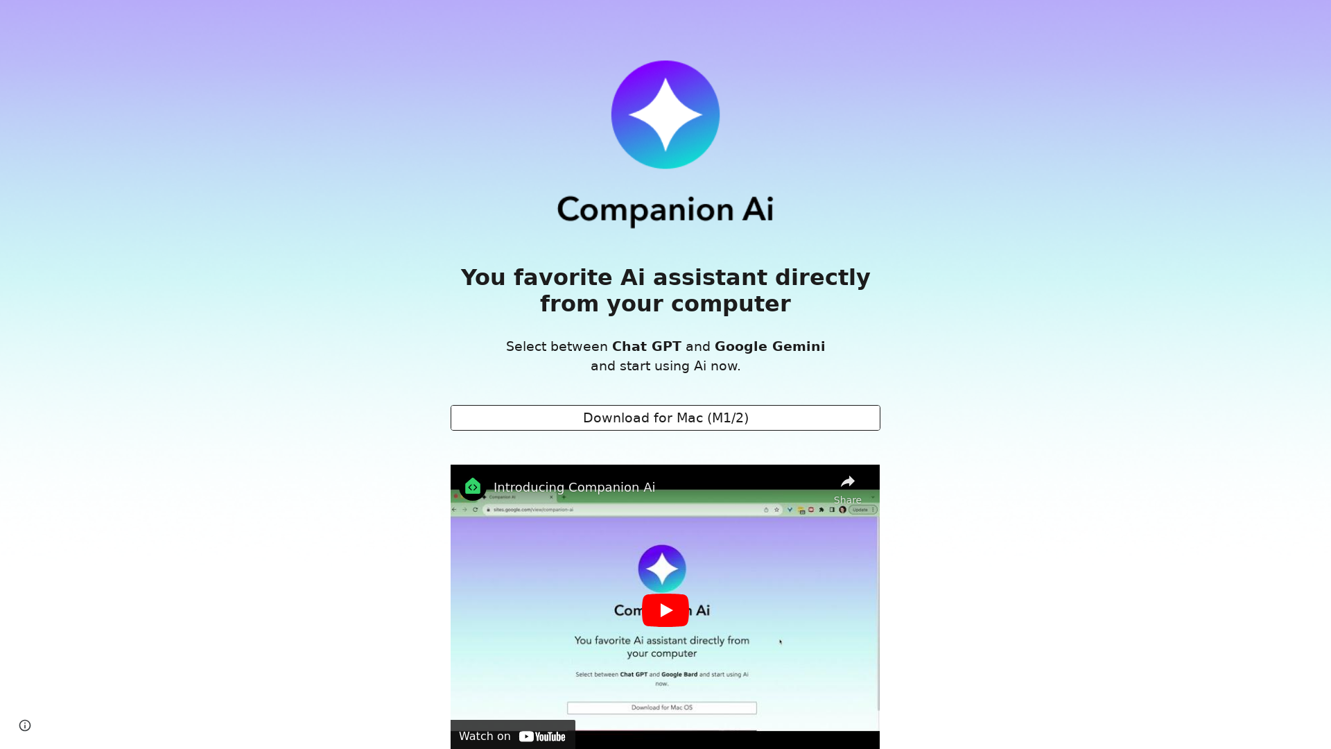 Companion AI | MagicBox.tools