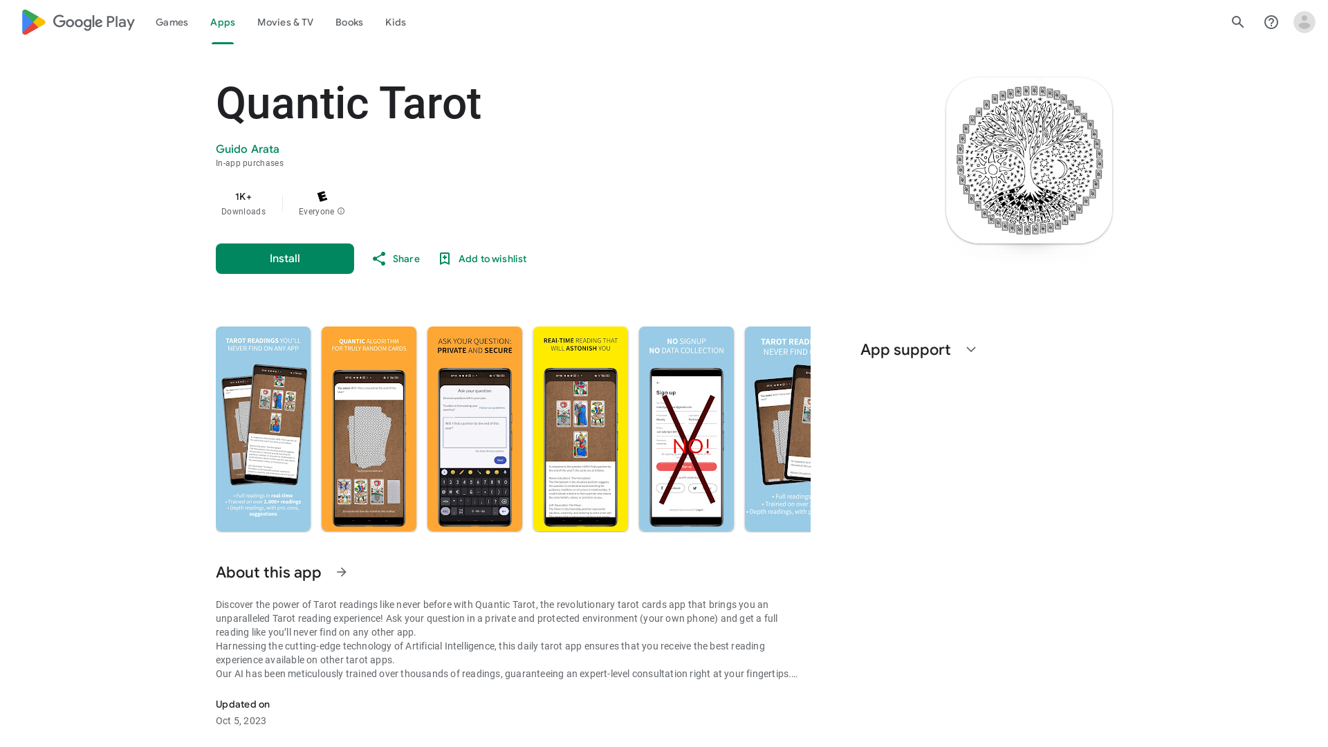 Quantic Tarot | MagicBox.tools