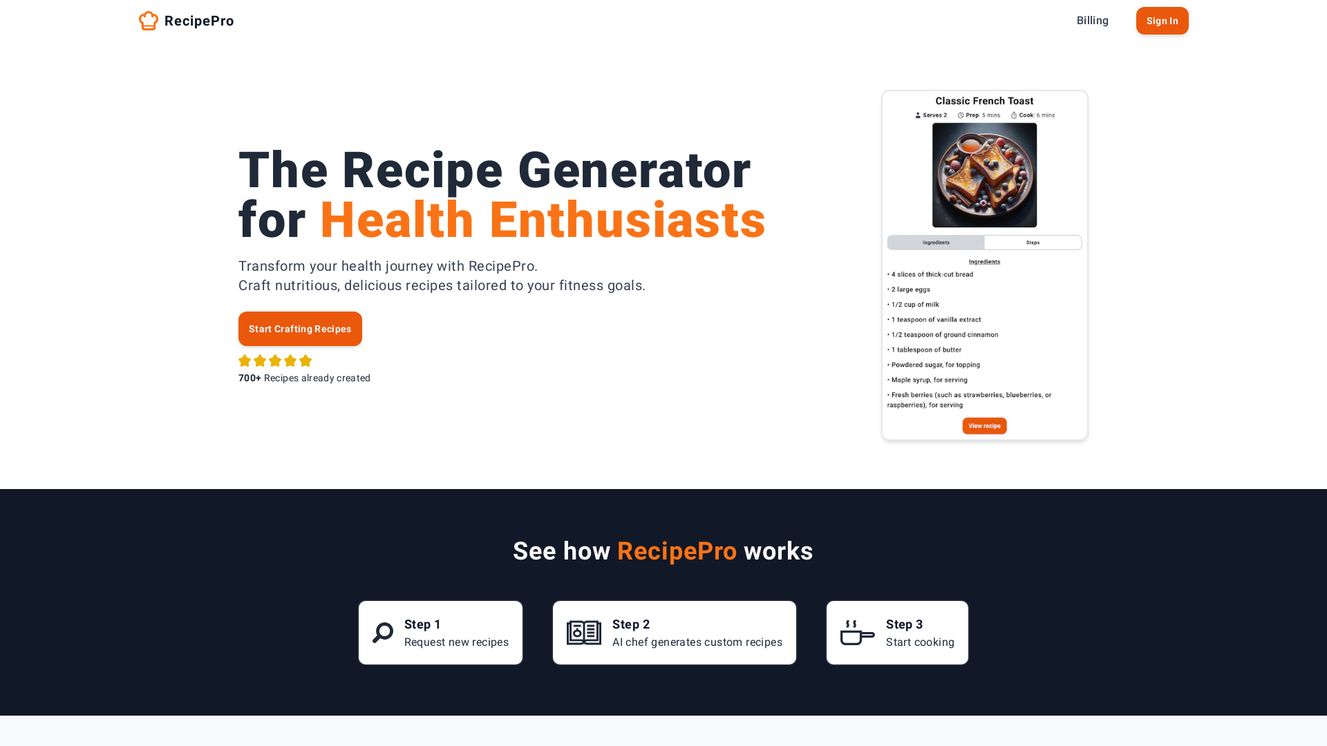 The #1 AI Recipe Generator | MagicBox.tools