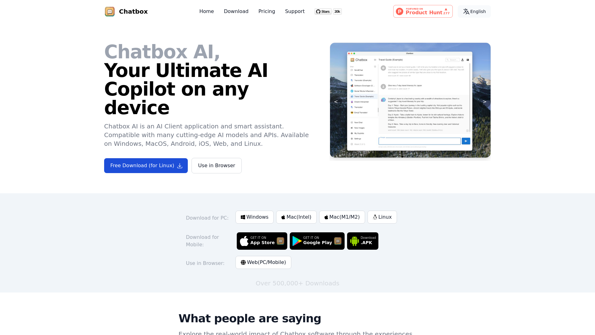 Chatbox AI | MagicBox.tools