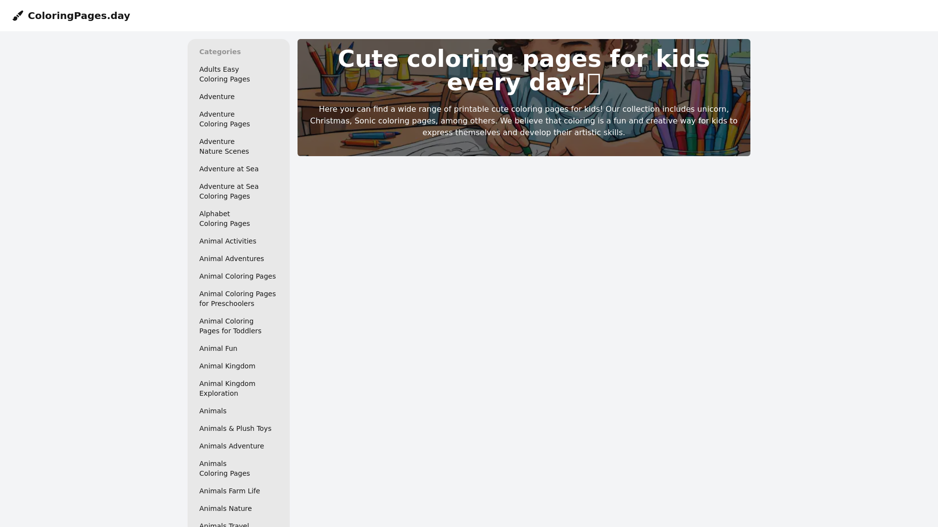 Cute coloring pages for kids every day!🎨 | MagicBox.tools