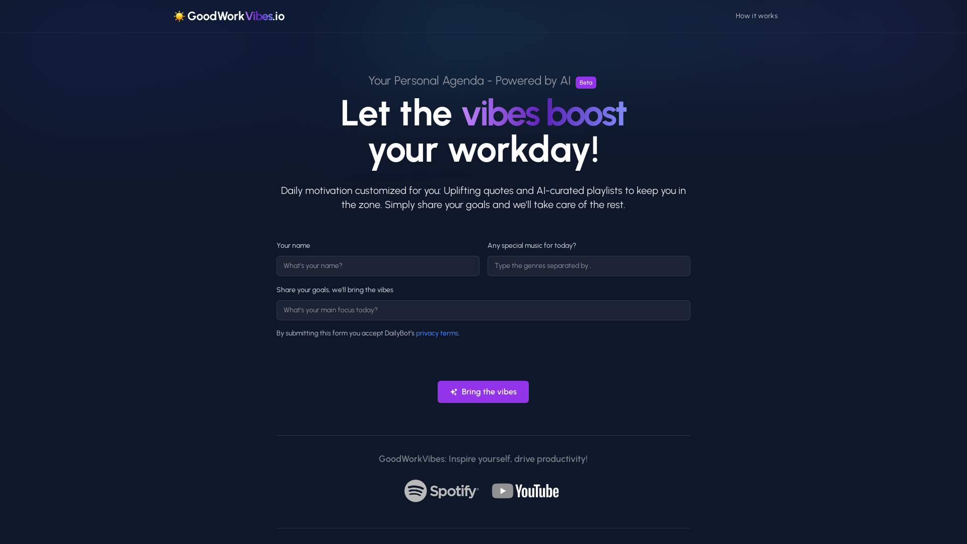 Good Work Vibes | MagicBox.tools