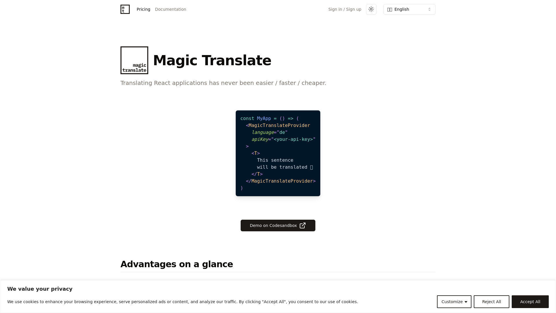 Magic Translate | MagicBox.tools