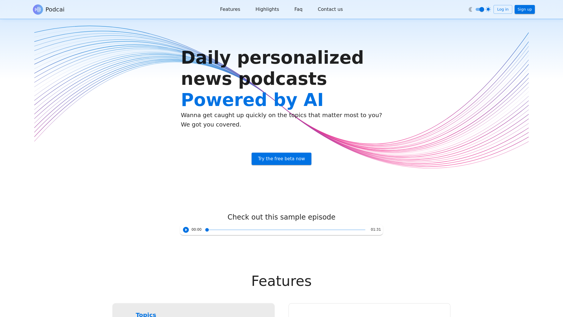Podcai | MagicBox.tools