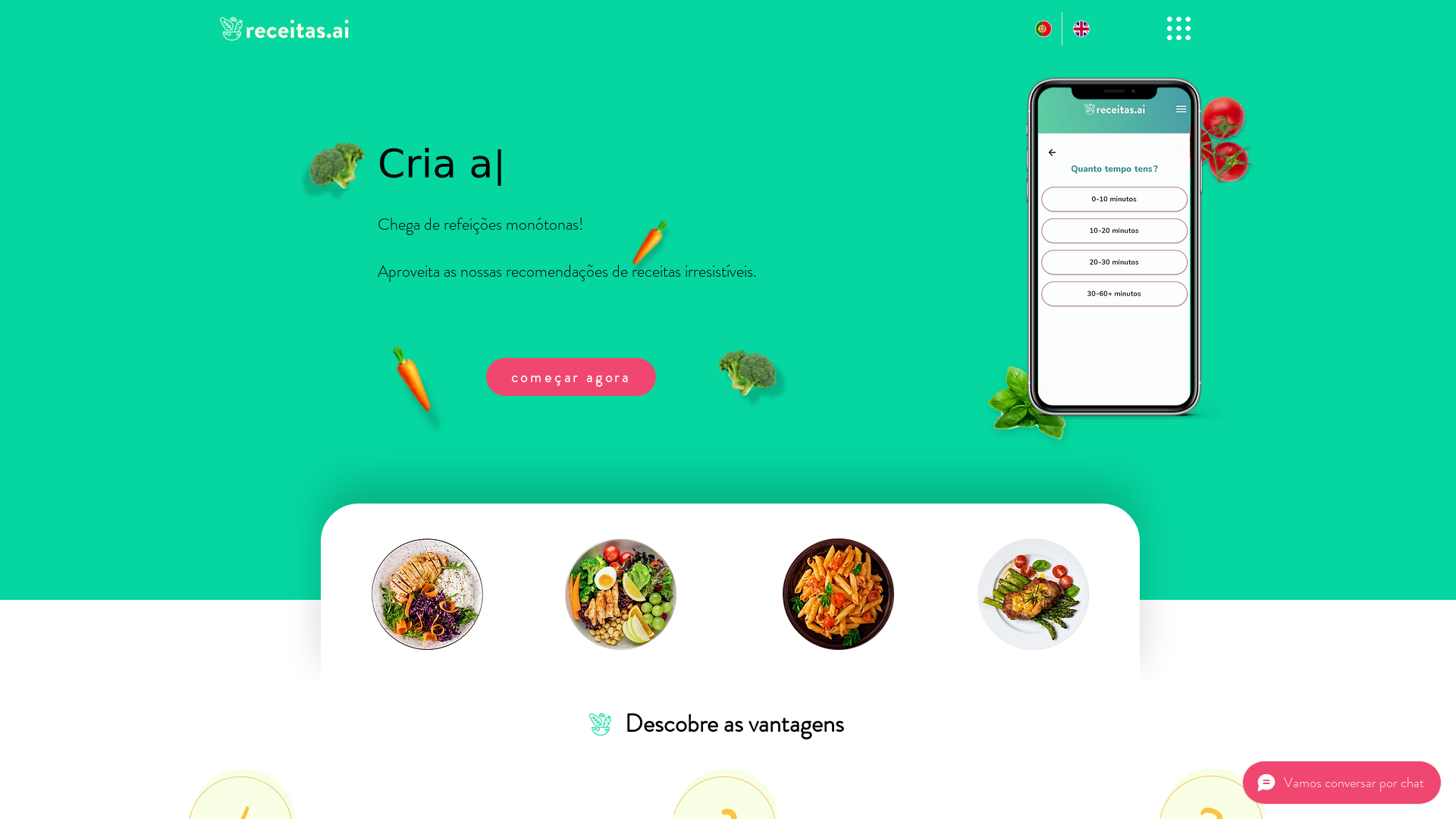 Receitas.ai | MagicBox.tools