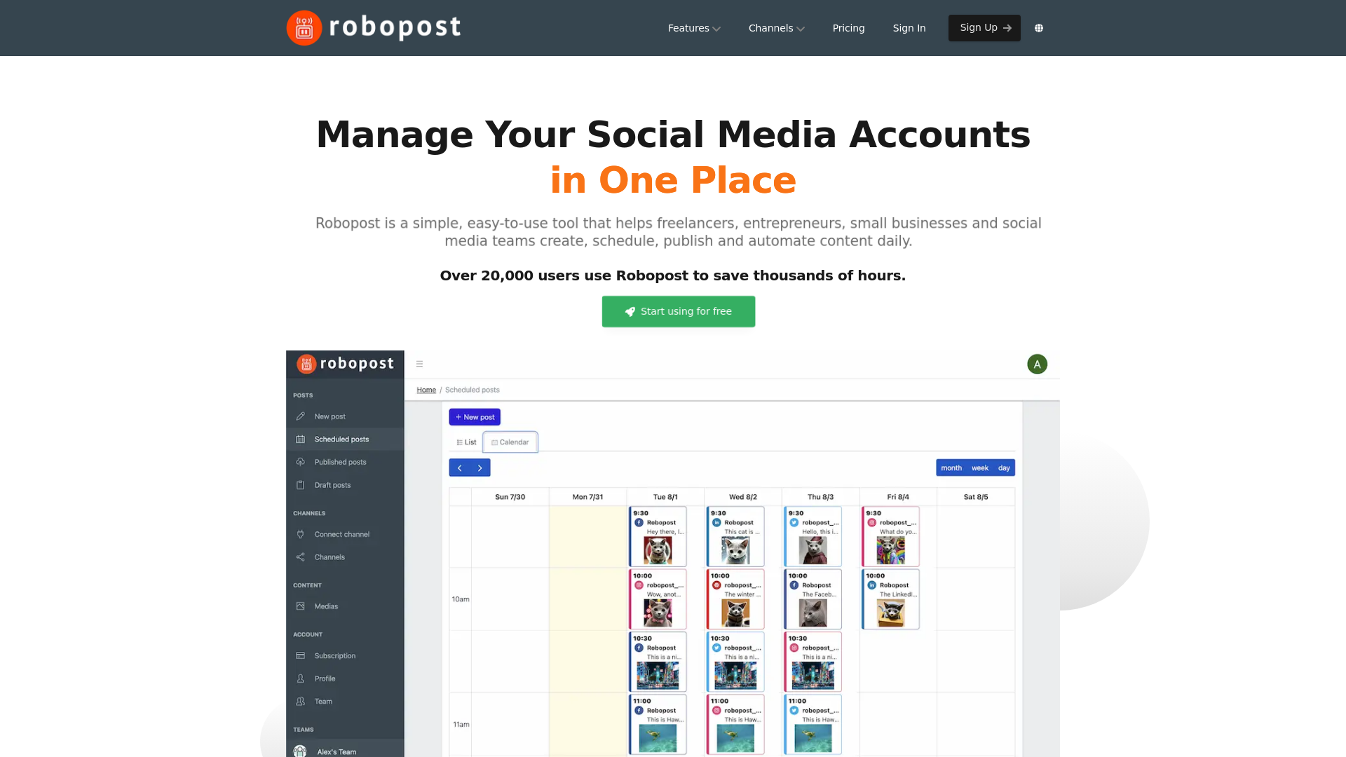Robopost | MagicBox.tools