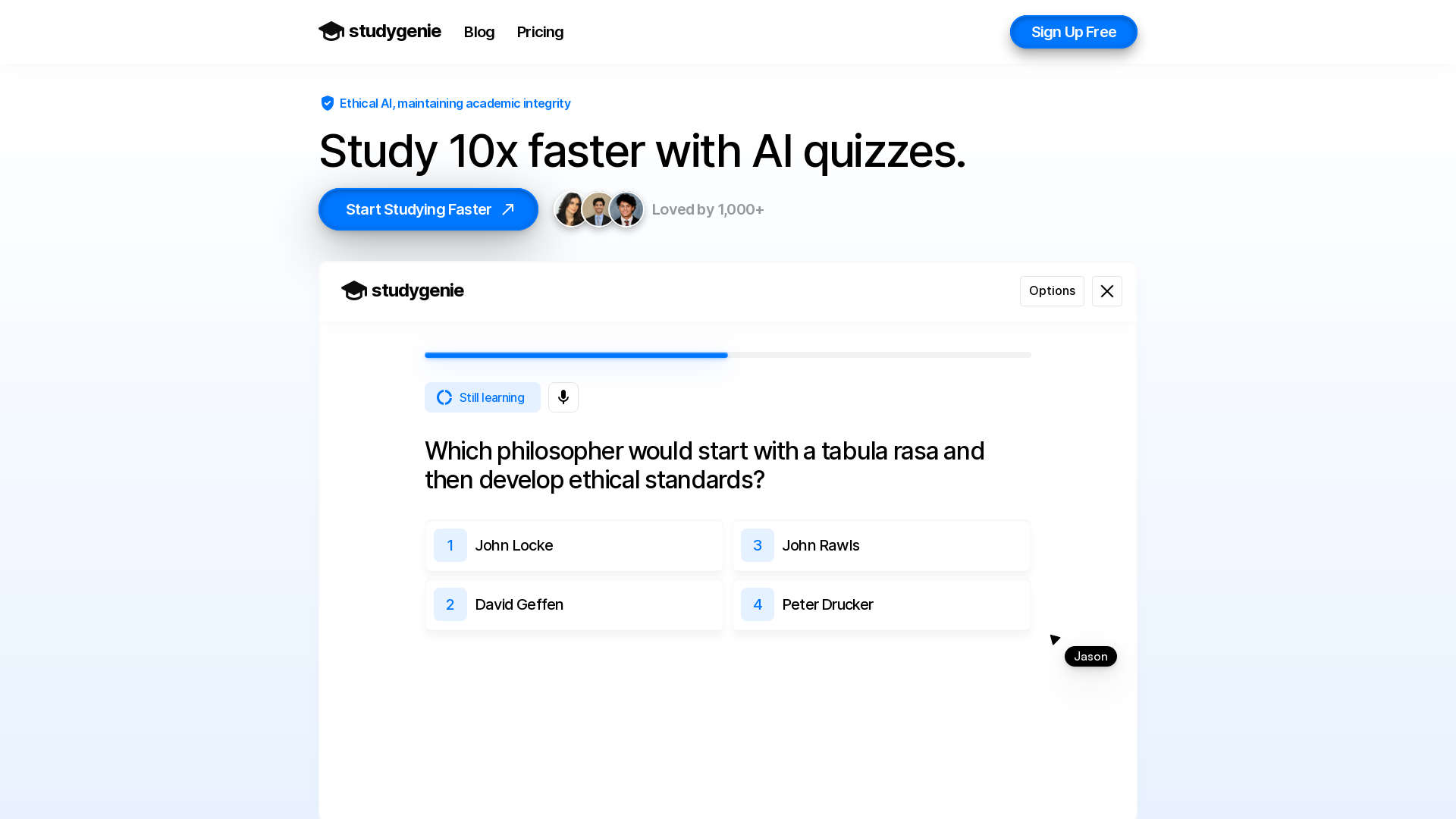 Studygenie | MagicBox.tools