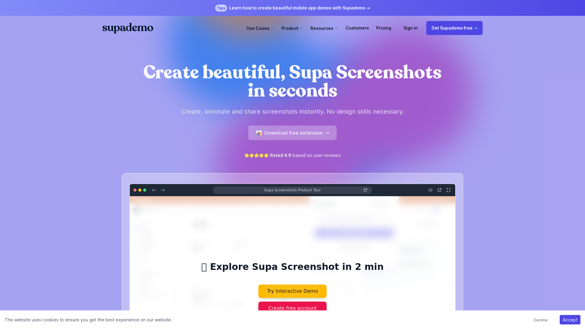 Create and share beautiful screenshots in seconds | MagicBox.tools