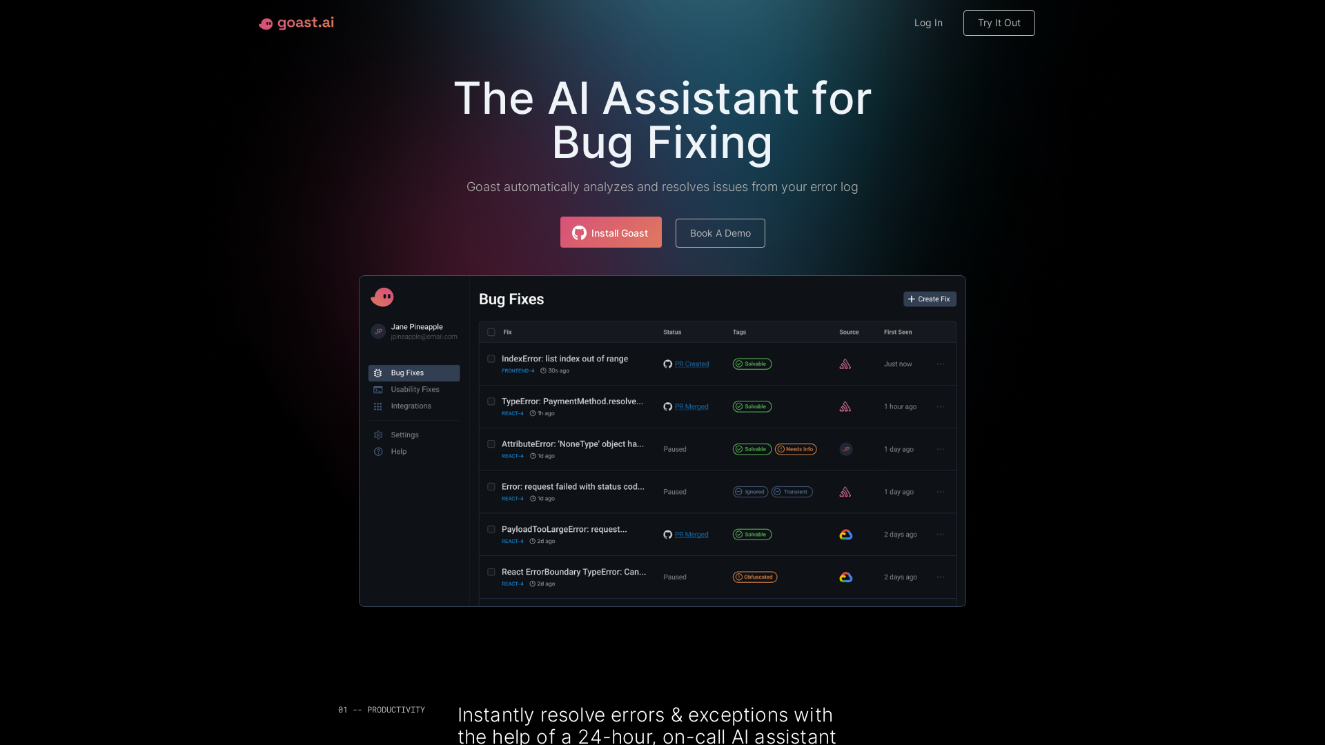 Goast.ai Home | MagicBox.tools