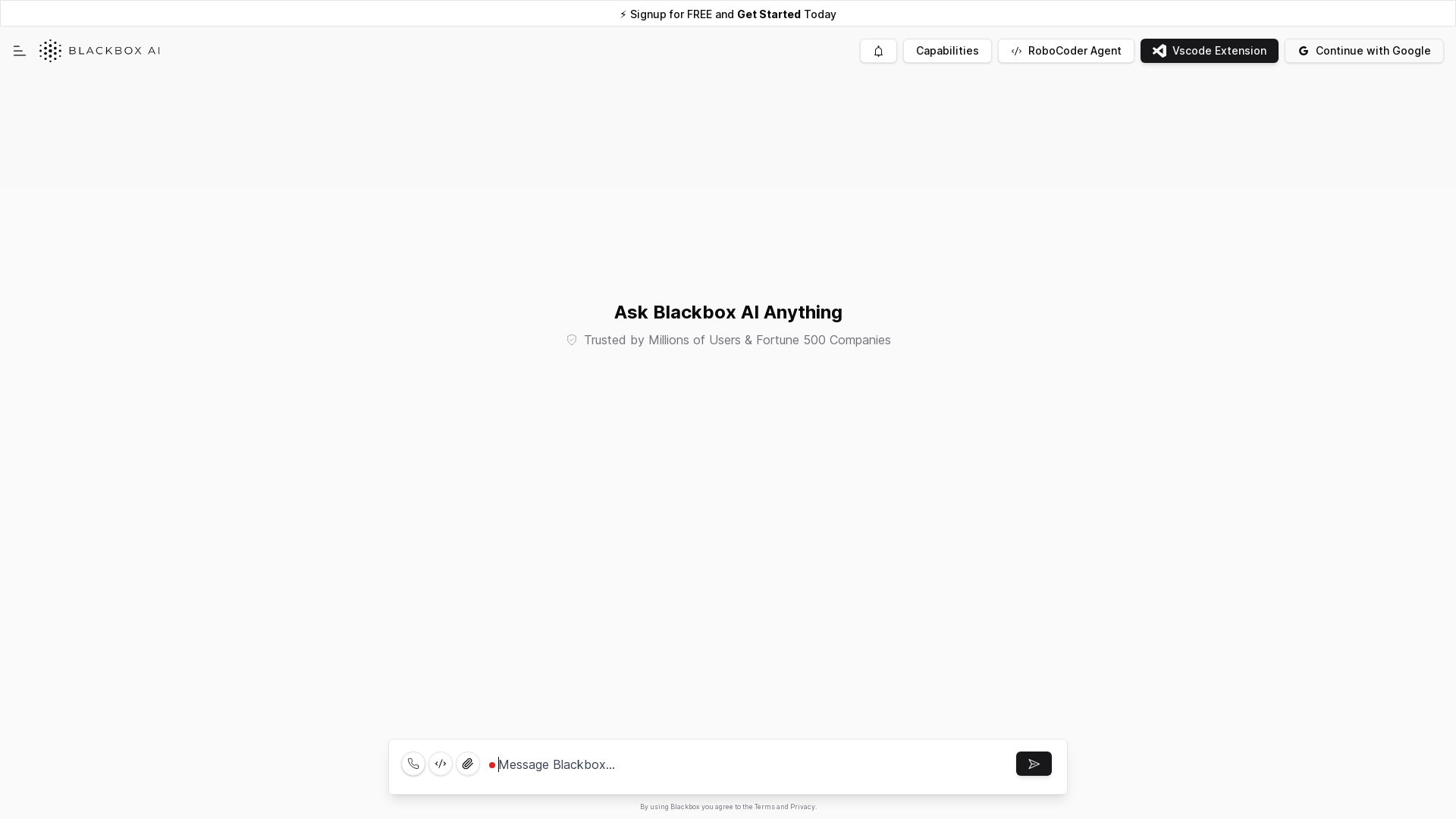 Chat Blackbox | MagicBox.tools