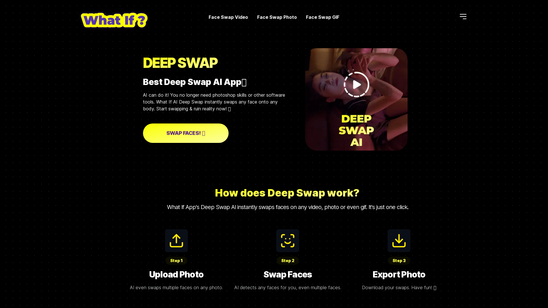 DEEPSWAP | MagicBox.tools