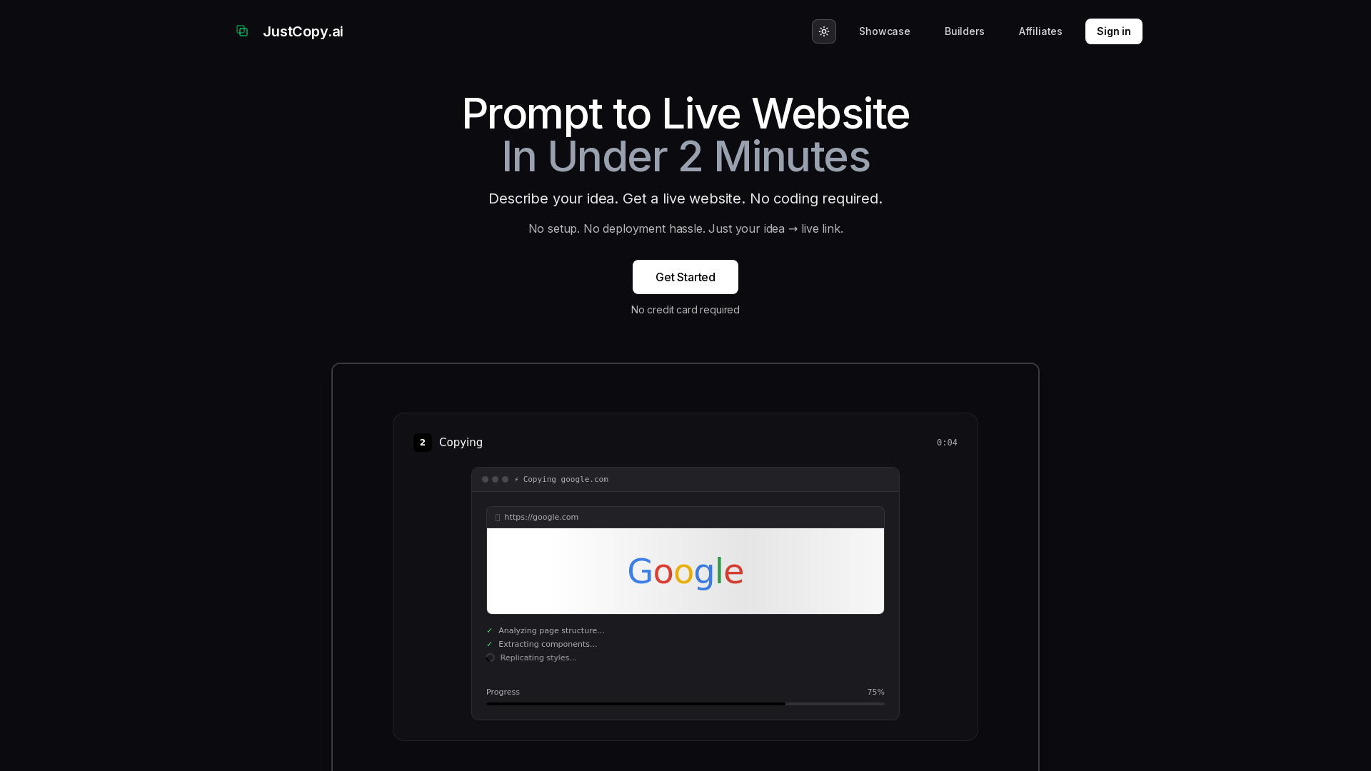 JustCopy.ai | MagicBox.tools