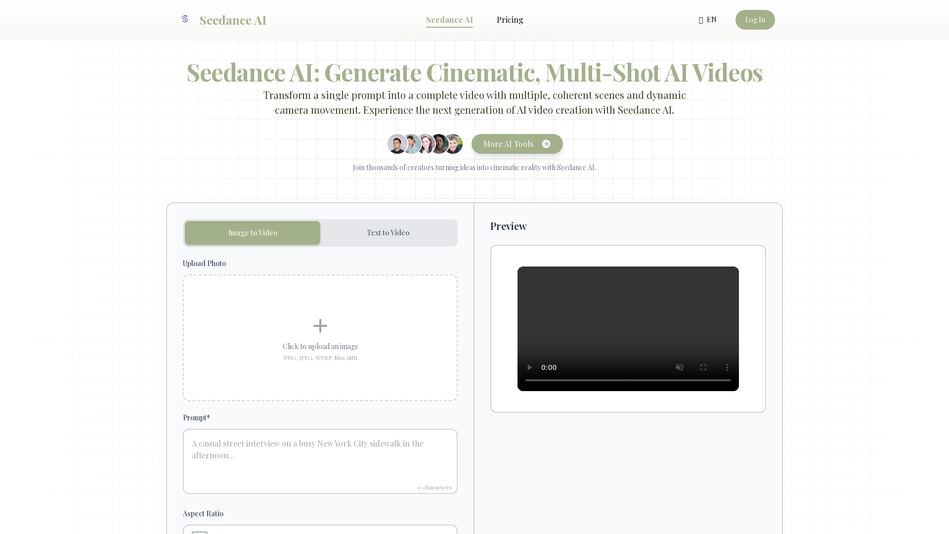 Seedance AI Video Generator | MagicBox.tools
