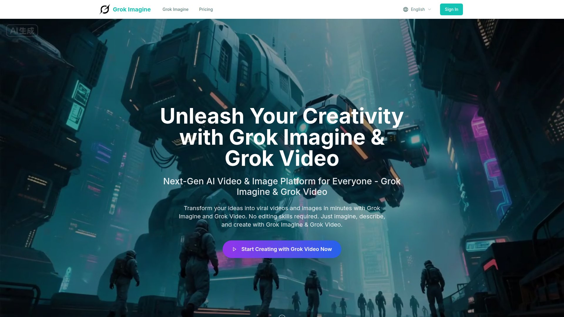 Grok Imagine AI Video Generator | MagicBox.tools