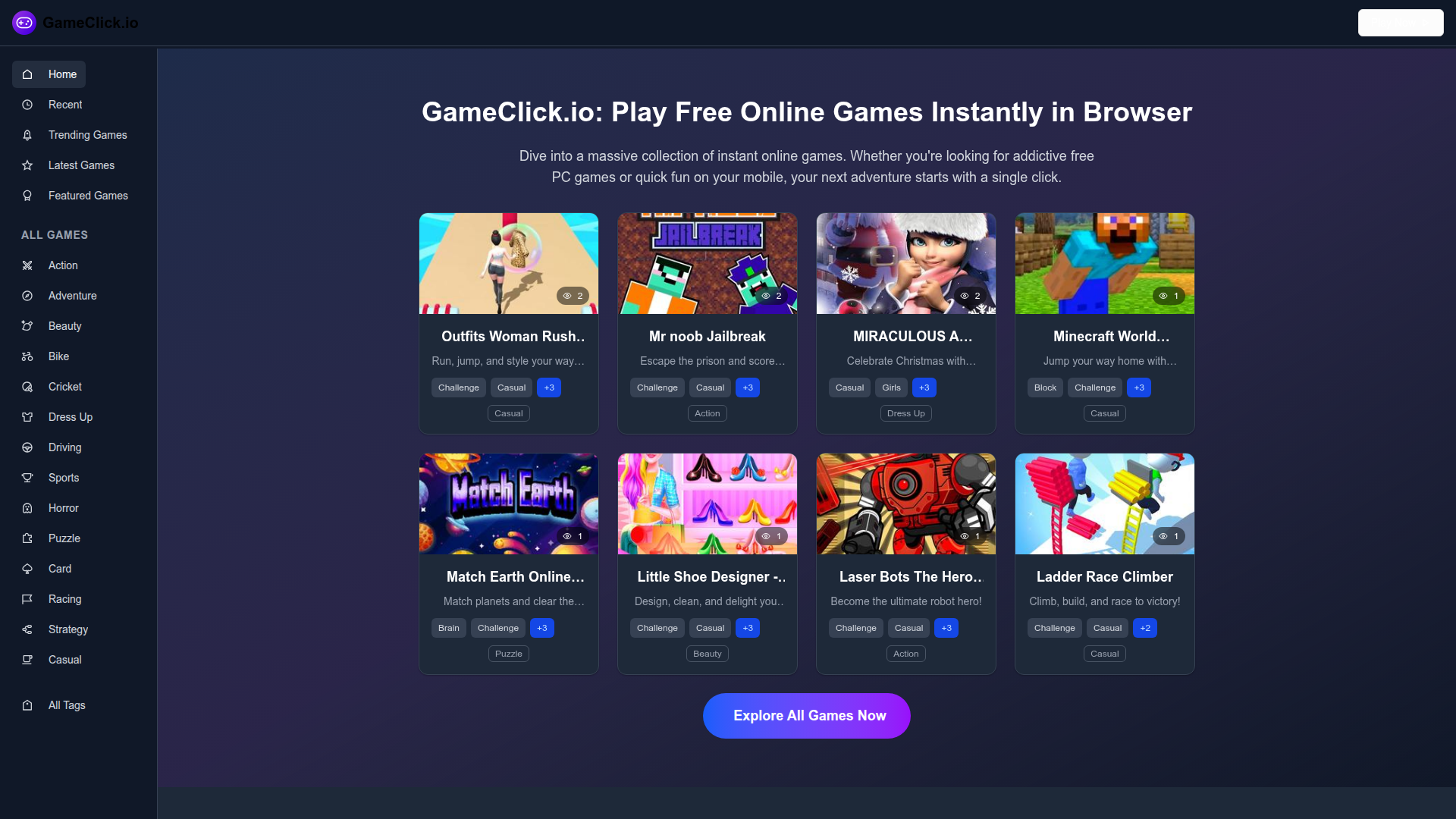 Free Online Games | MagicBox.tools