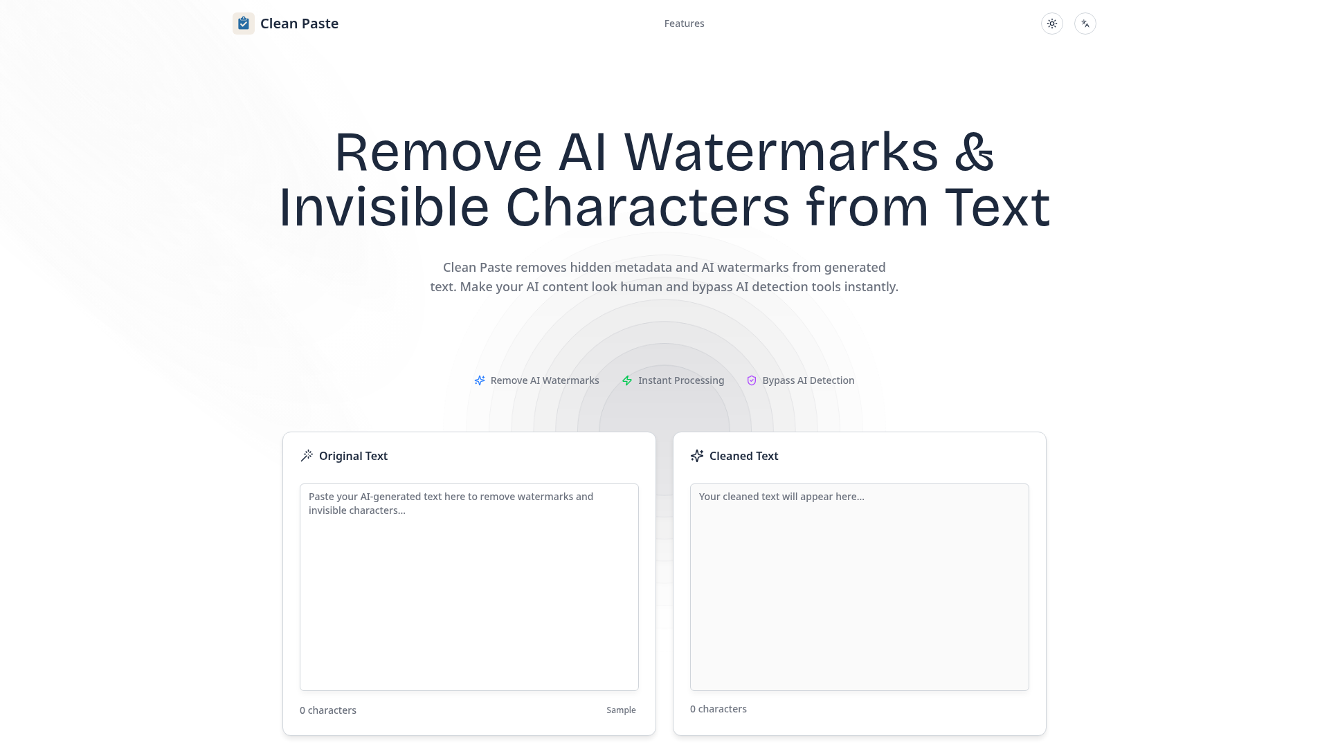 Clean Paste | MagicBox.tools