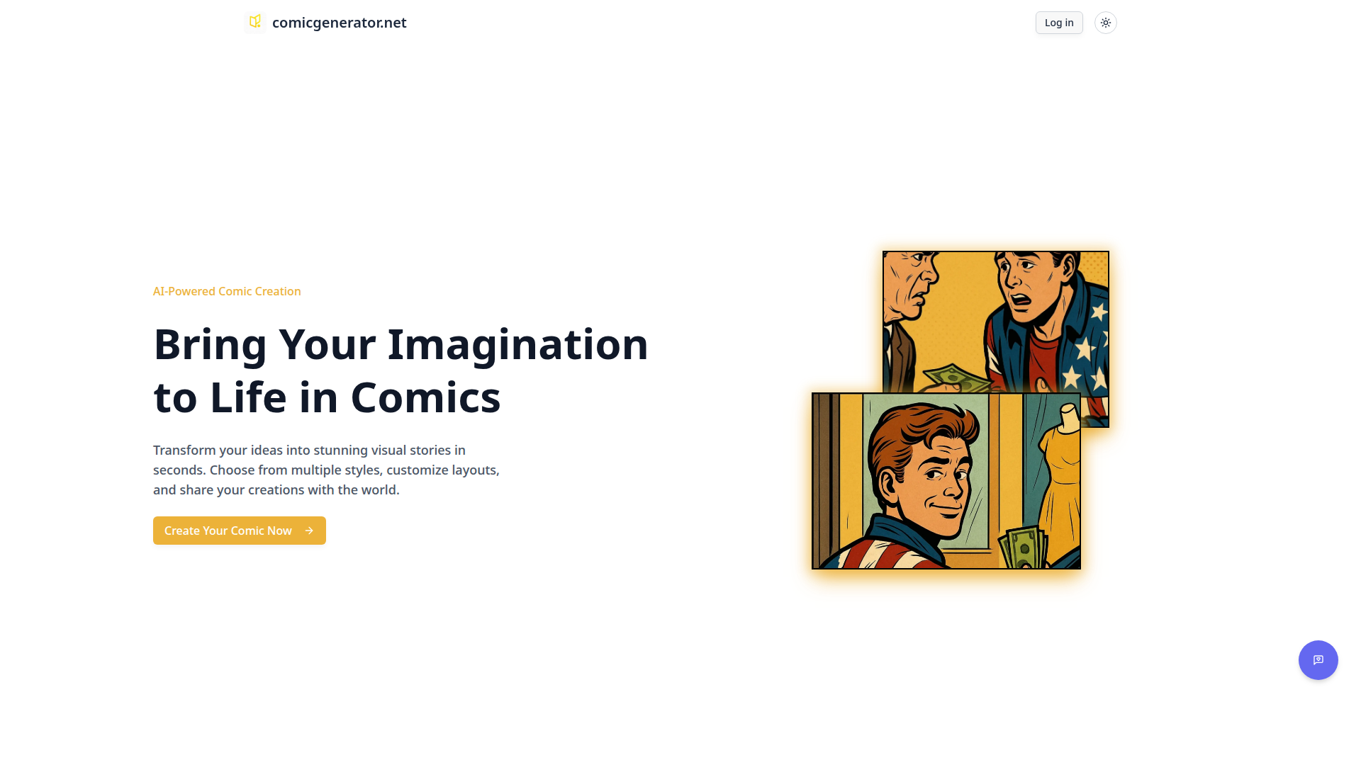 AI Comic Generator | MagicBox.tools