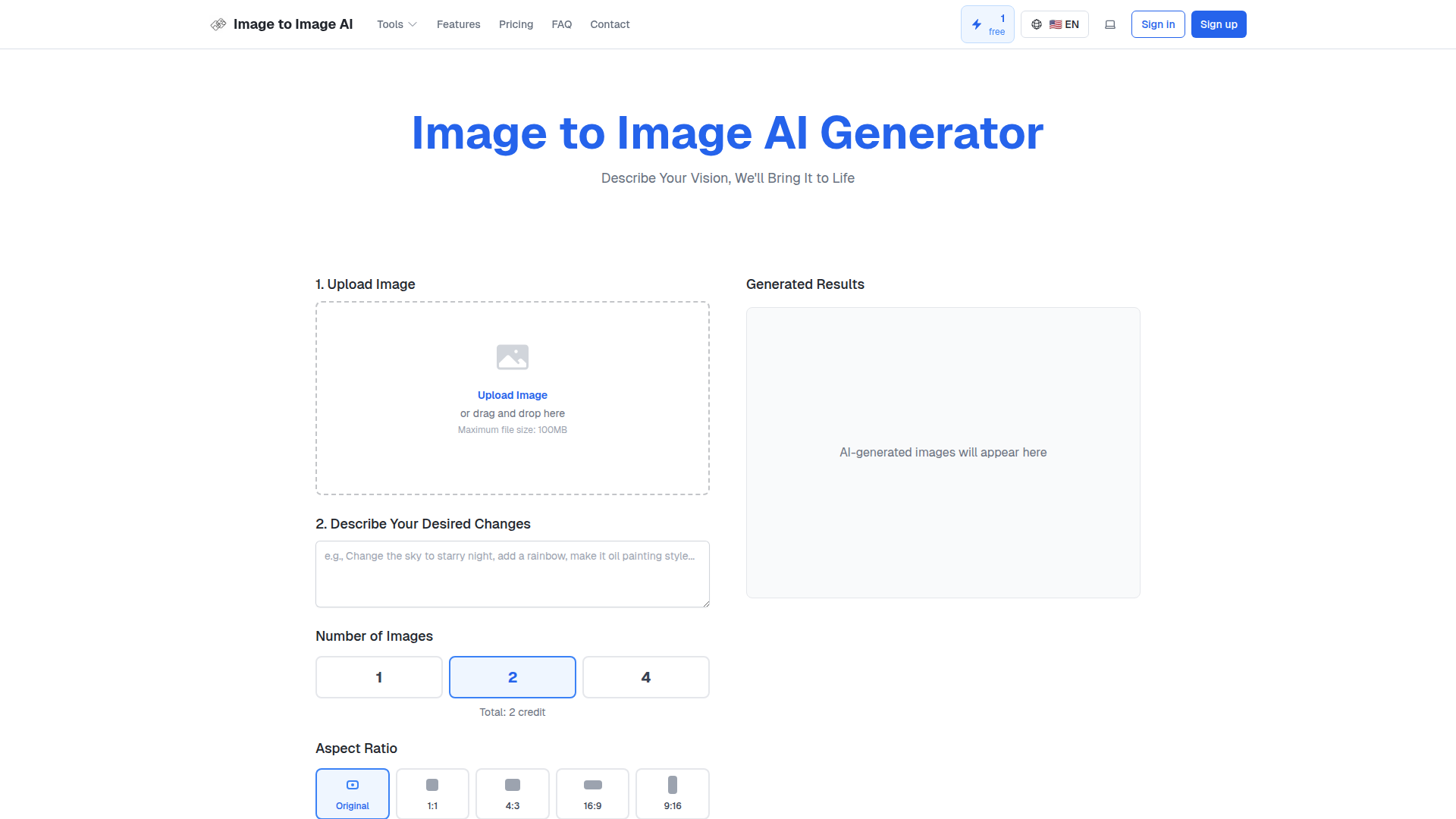 Image to Image AI | MagicBox.tools
